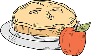 Apple pie clipart. Free download transparent .PNG | Creazilla