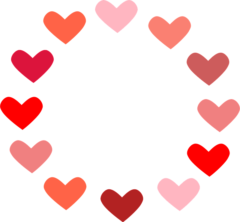 Circle of love - Free vector clipart images on creazilla.com