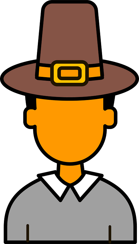 Pilgrim - Free vector clipart images on creazilla.com