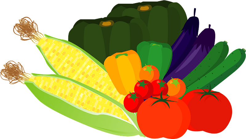 Vegetables - Free vector clipart images on creazilla.com