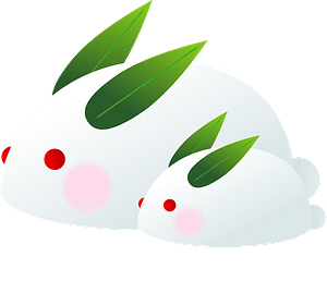 Snow Rabbit clipart. Free download transparent .PNG | Creazilla
