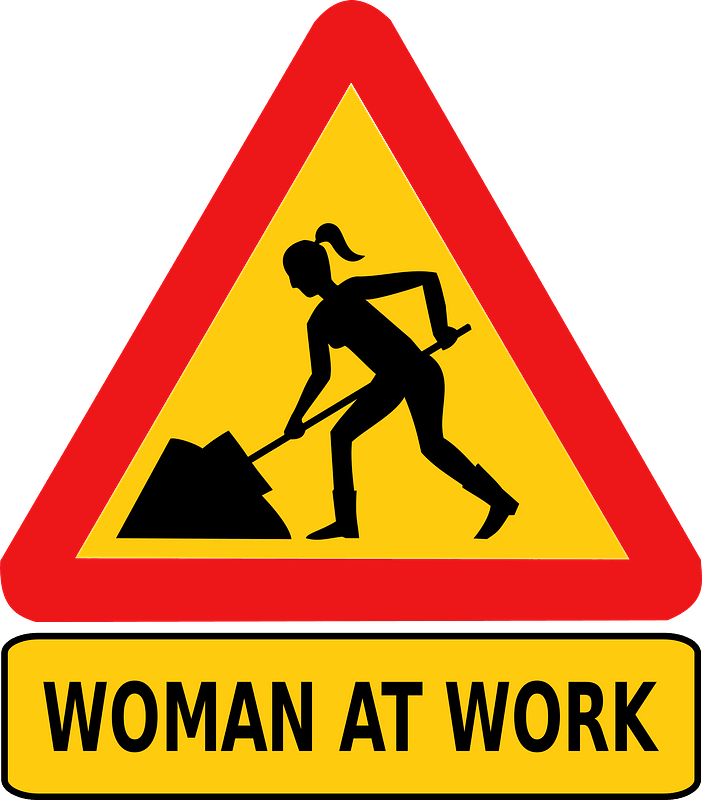 Women at Work Text - Free vector clipart images on creazilla.com