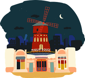 Moulin Rouge - Free vector clipart images on creazilla.com