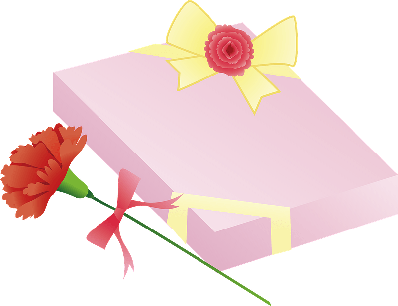 Mother's day gift and carnation clipart. Free download transparent .PNG ...