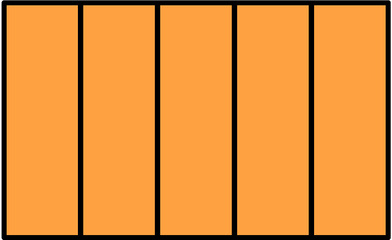 Orange Rectangle Fractions 5|5 clipart. Free download transparent .PNG ...