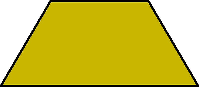 Dark Green Trapezoid clipart. Free download transparent .PNG | Creazilla