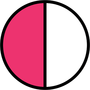 Pink Circles Fractions 5:11:1 clipart. Free download transparent .PNG ...