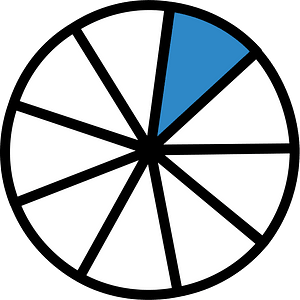 Blue Circles Fractions 1:1 clipart. Free download transparent .PNG ...