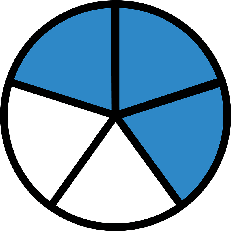 Blue Circles Fractions 3:5 clipart. Free download transparent .PNG ...