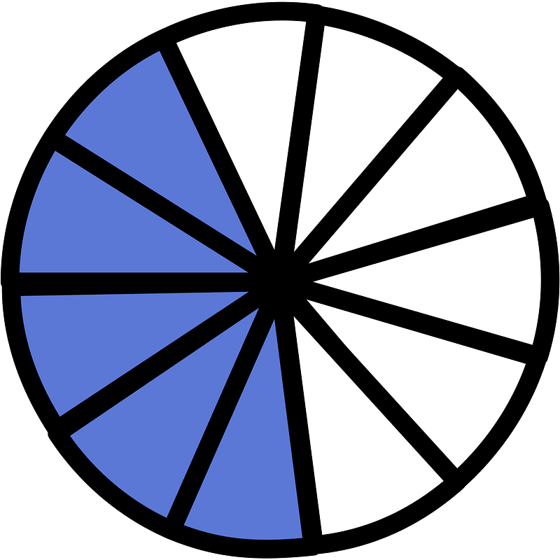 Ultramarine Circles Fractions 5:11 clipart. Free download transparent ...