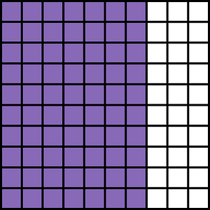 Violet Base Ten Squares 70:100 - Free vector clipart images on ...