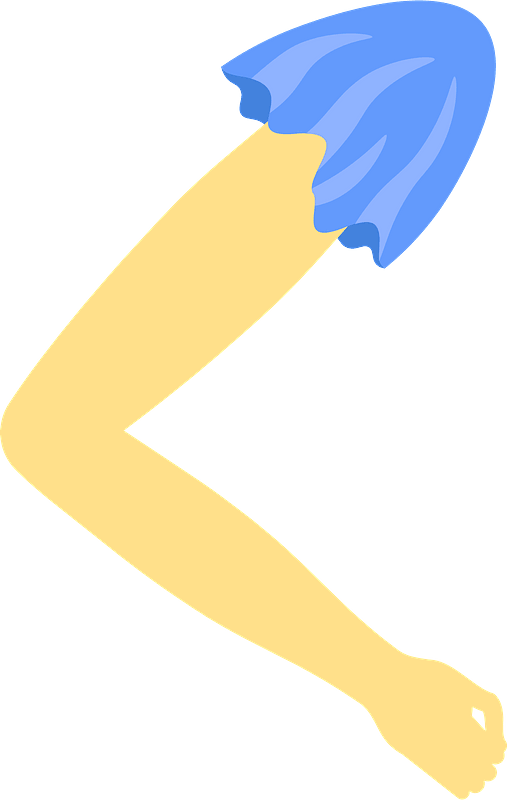 Artsy girl arm - Free vector clipart images on creazilla.com