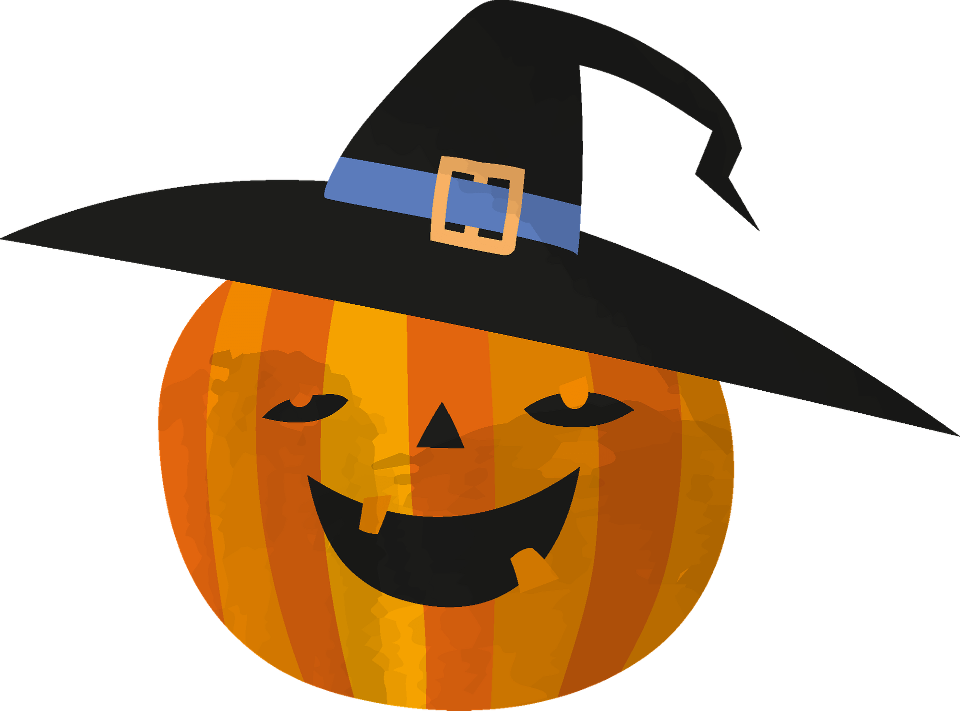 Happy Jack O Lantern Clipart
