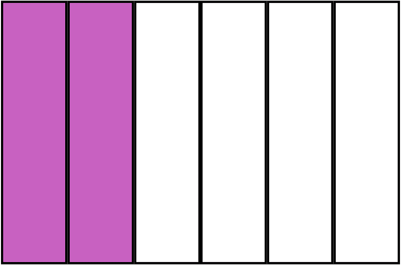 Magenta Rectangle Fraction 2:6 clipart. Free download transparent .PNG ...