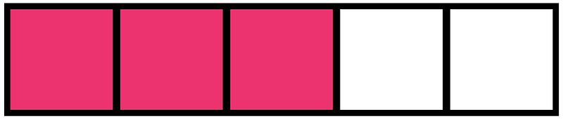 Pink Rectangle Fraction 3:5 clipart. Free download transparent .PNG ...