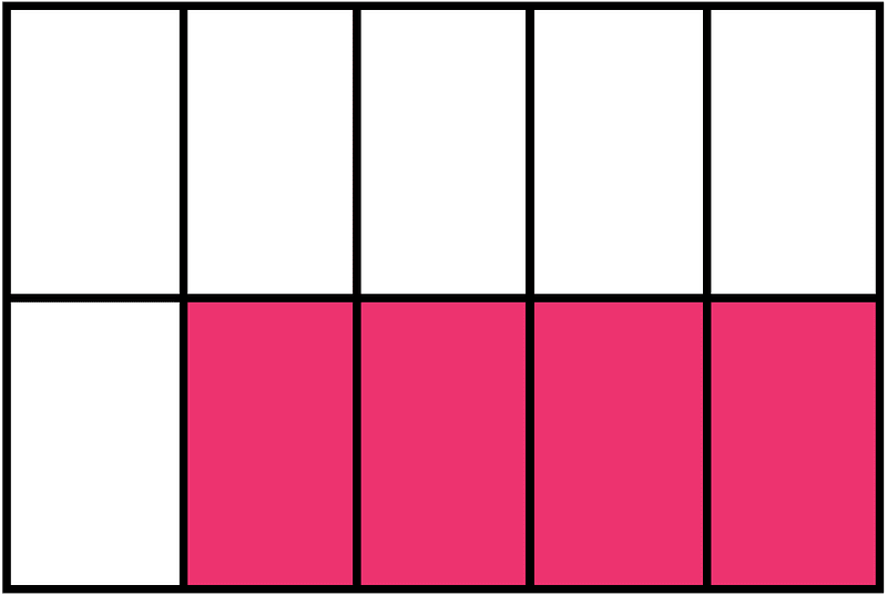 Pink Rectangle Fraction 4:10 clipart. Free download transparent .PNG ...