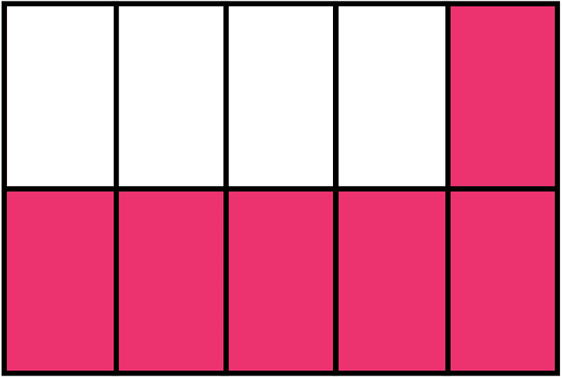 Pink Rectangle Fraction 6:10 clipart. Free download transparent .PNG ...