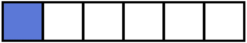 Ultramarine Rectangle Fraction 1:6 clipart. Free download transparent ...