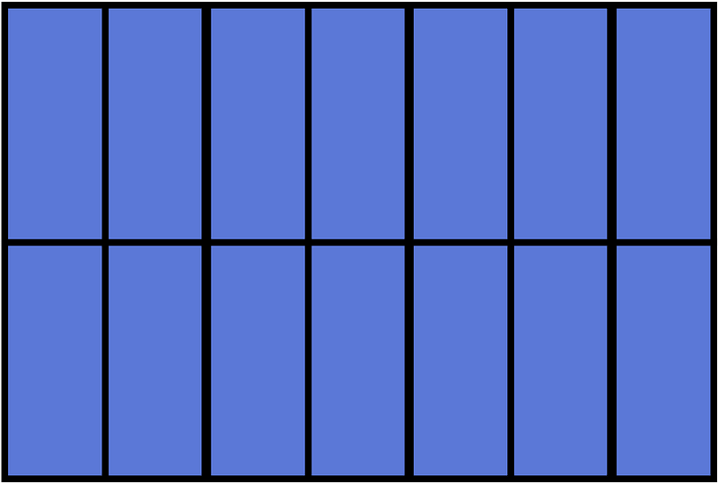 Ultramarine Rectangle Fraction 14:14 - Free vector clipart images on ...