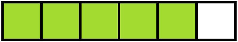 Lime Rectangle Fraction 5:6 - Free vector clipart images on creazilla.com