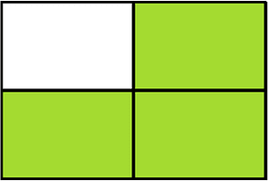 Lime Rectangle Fraction 3:4 clipart. Free download transparent .PNG ...