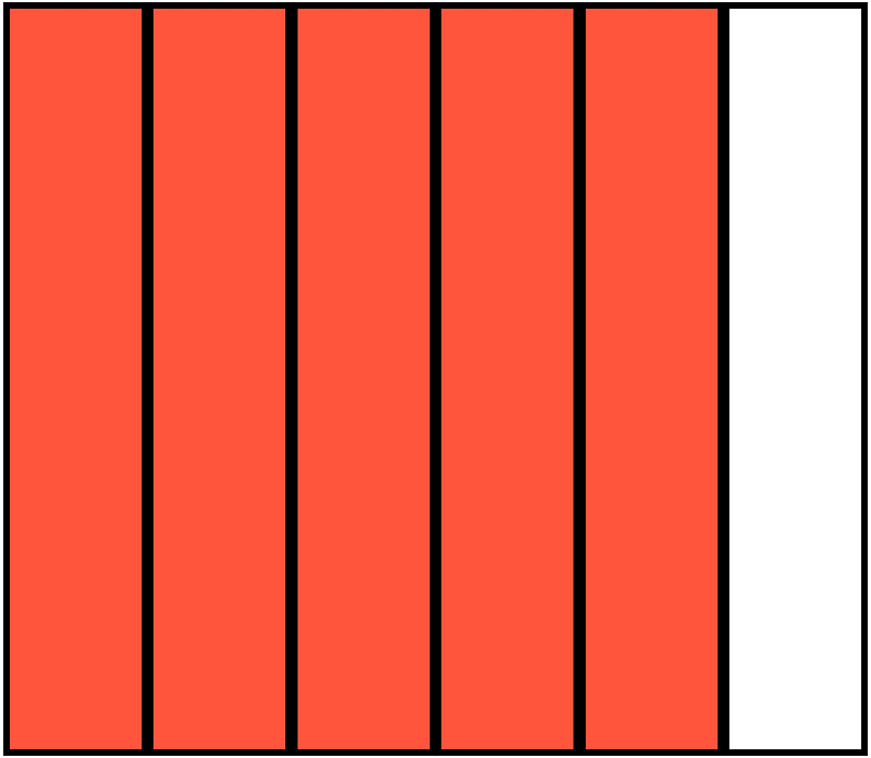 Vermilion Rectangle Fraction 5:6 clipart. Free download transparent ...