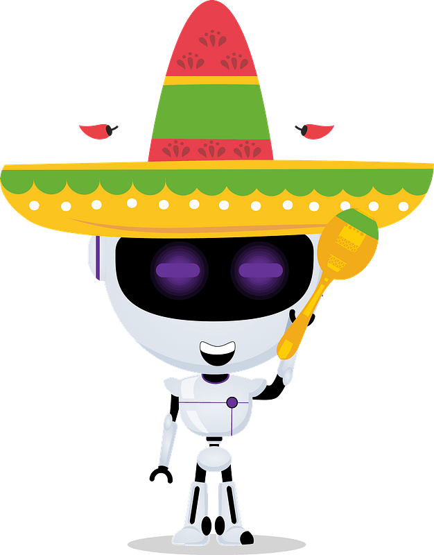 National Team Mexico Robot - Free vector clipart images on creazilla.com