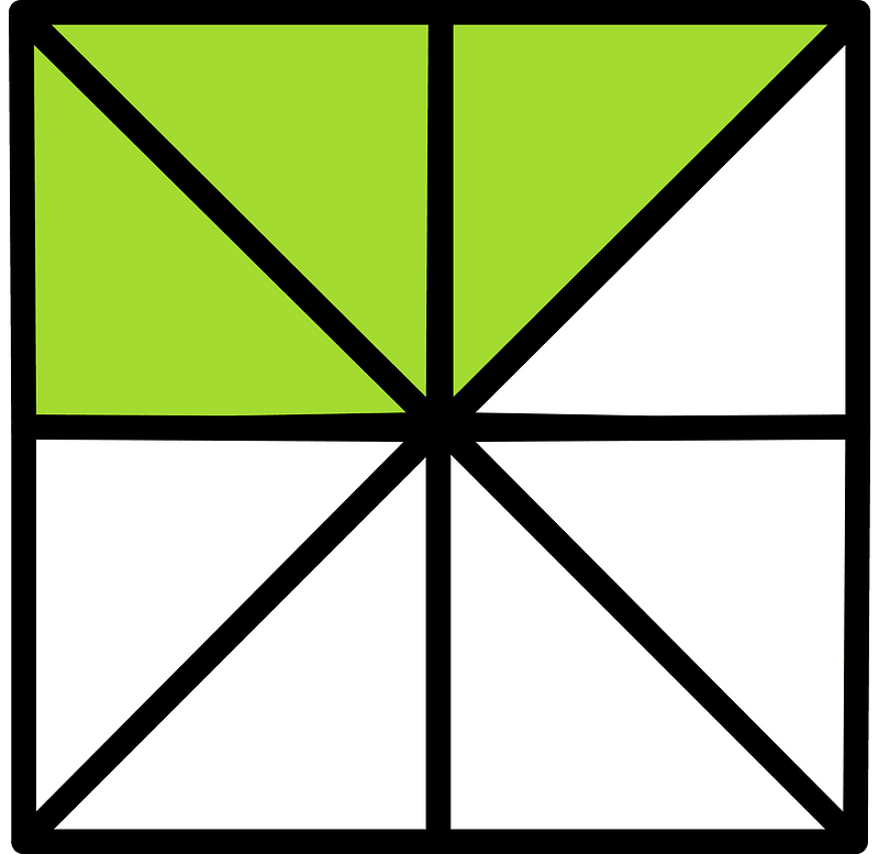 Lime Square Fraction 3:8 clipart. Free download transparent .PNG ...