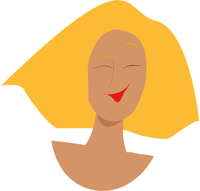 Woman head - Free vector clipart images on creazilla.com