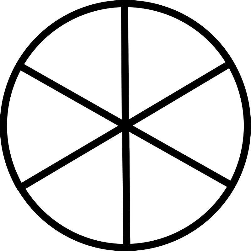 6-Point Roud Spinner (White) - Free vector clipart images on creazilla.com