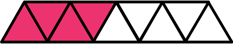 Pink Triangles Fraction 4:9 clipart. Free download transparent .PNG ...