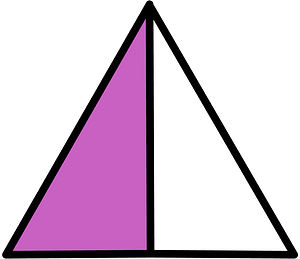 Magenta Triangle Fraction 1:6 clipart. Free download transparent .PNG ...