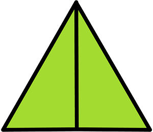 Lime Triangle Fraction 2:6 clipart. Free download transparent .PNG ...