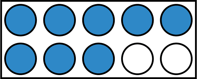 Blue Rekenrek Counting 8:10 clipart. Free download transparent .PNG ...