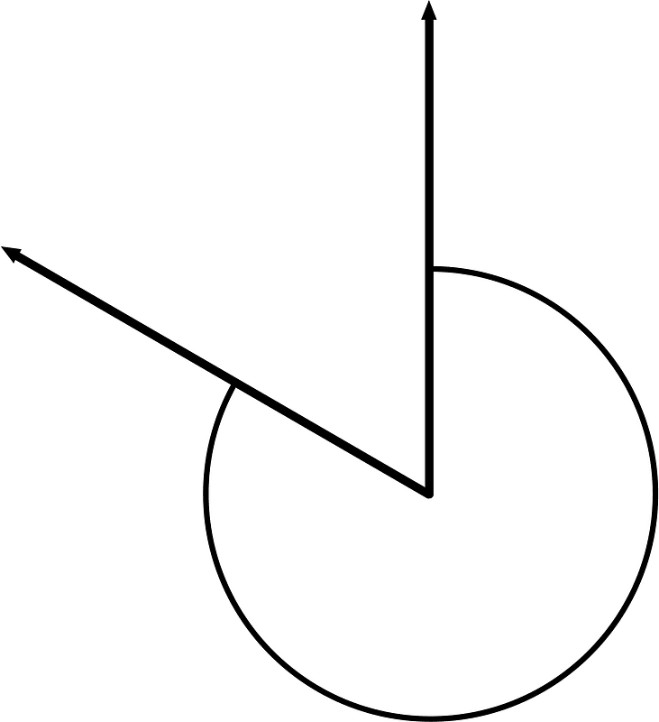 300 Degree angle - Free vector clipart images on creazilla.com