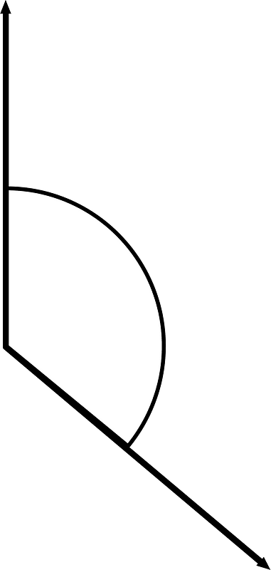 130 Degree angle clipart. Free download transparent .PNG | Creazilla