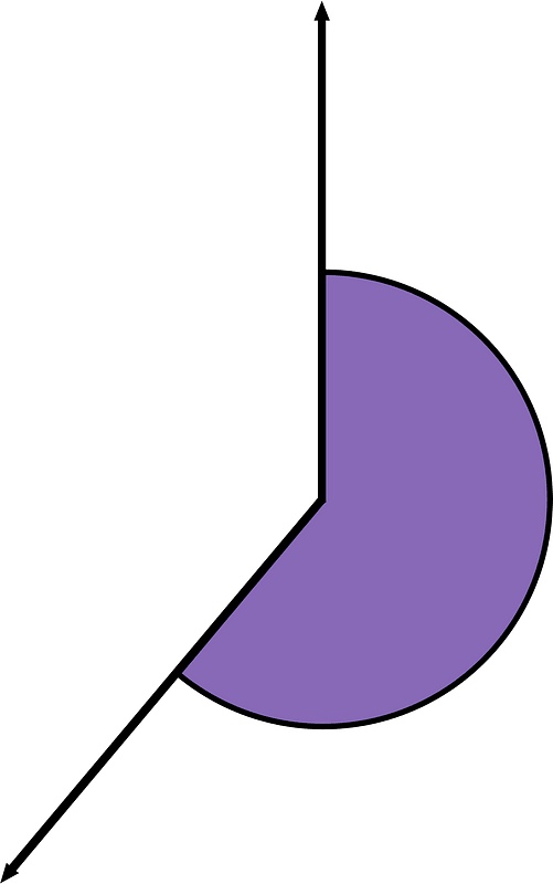 220 Degree angle (Violet) clipart. Free download transparent .PNG ...