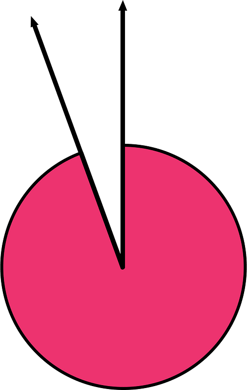 340 Degree angle (Pink) clipart. Free download transparent .PNG | Creazilla