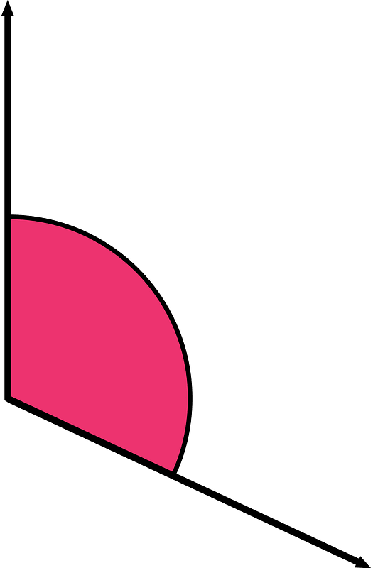115 Degree angle (Pink) clipart. Free download transparent .PNG | Creazilla