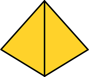 Yellow Square Based Pyramid clipart. Free download transparent .PNG ...