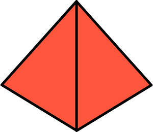 Vermilion Square Based Pyramid clipart. Free download transparent .PNG ...