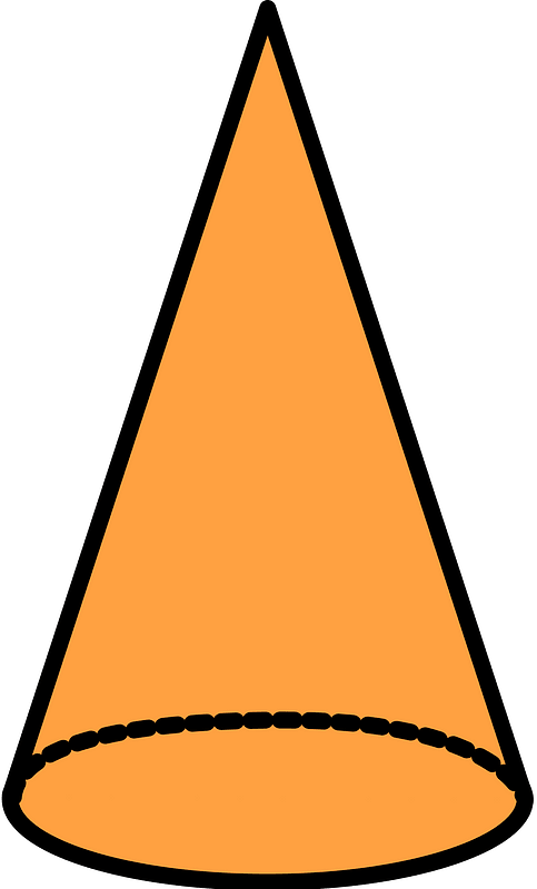 Orange Cone clipart. Free download transparent .PNG | Creazilla
