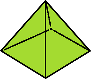 Lime Square Based Pyramid clipart. Free download transparent .PNG ...