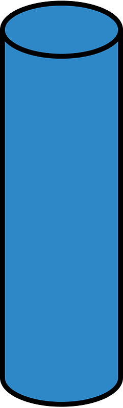 Blue Cylinder clipart. Free download transparent .PNG | Creazilla