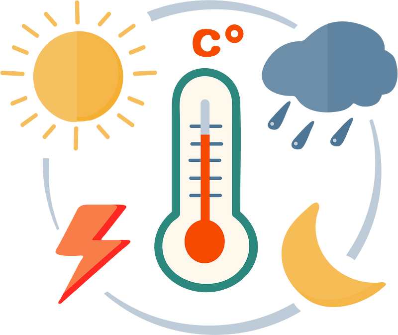 Weather forecast clipart. Free download transparent .PNG | Creazilla