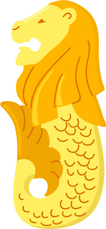 Merlion clipart. Free download transparent .PNG | Creazilla