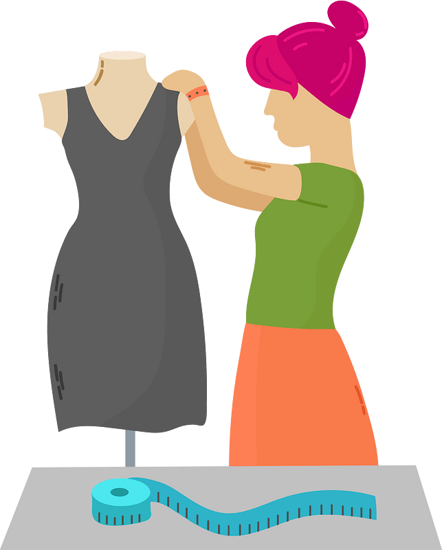 Fashion designer - Free vector clipart images on creazilla.com