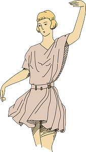 Brown Gallic tunic clipart. Free download transparent .PNG | Creazilla