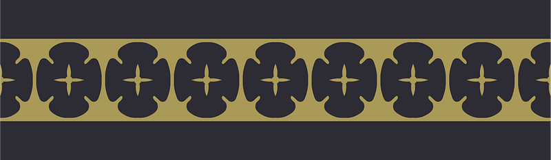 Dado rails pattern - Free vector clipart images on creazilla.com