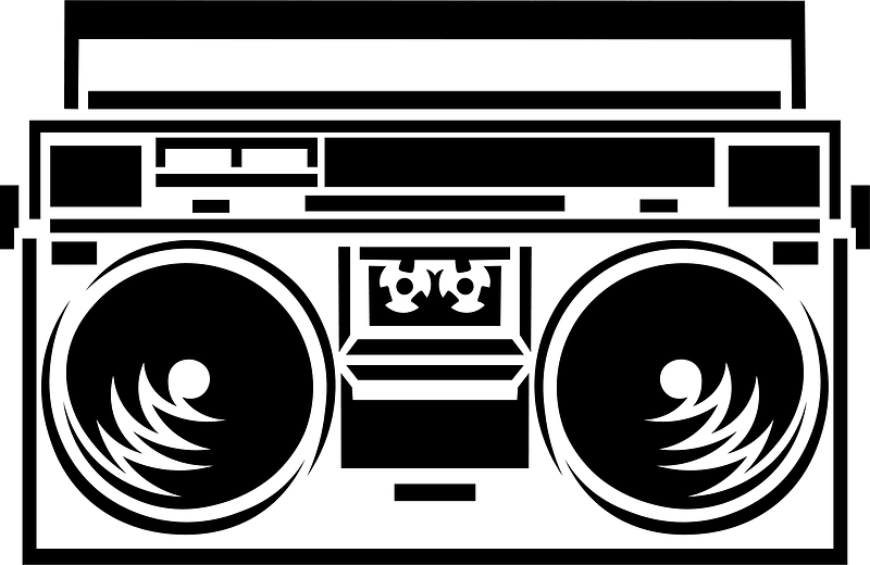 Boombox clipart. Free download transparent .PNG | Creazilla